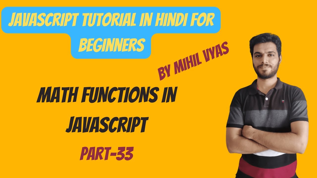 Javascript Math Function | Javascript Tutorial | #33