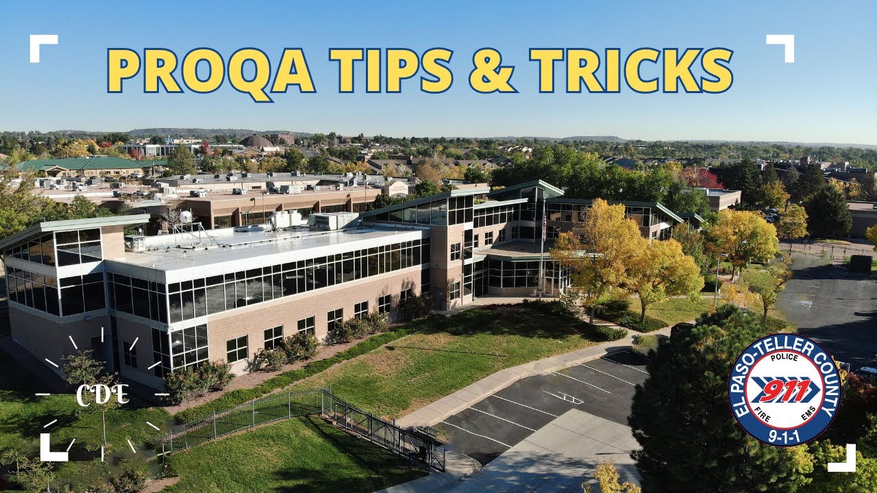 ProQA Tips & Tricks