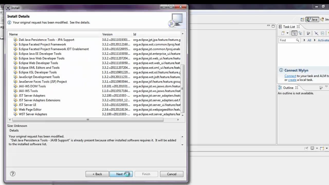 Install the Web Tools Platform in Eclipse