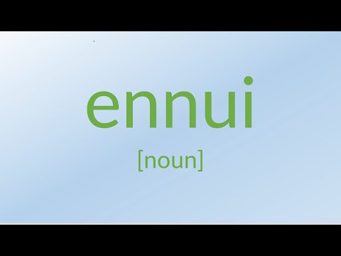 ennui