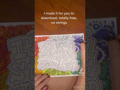 Free coloring page download