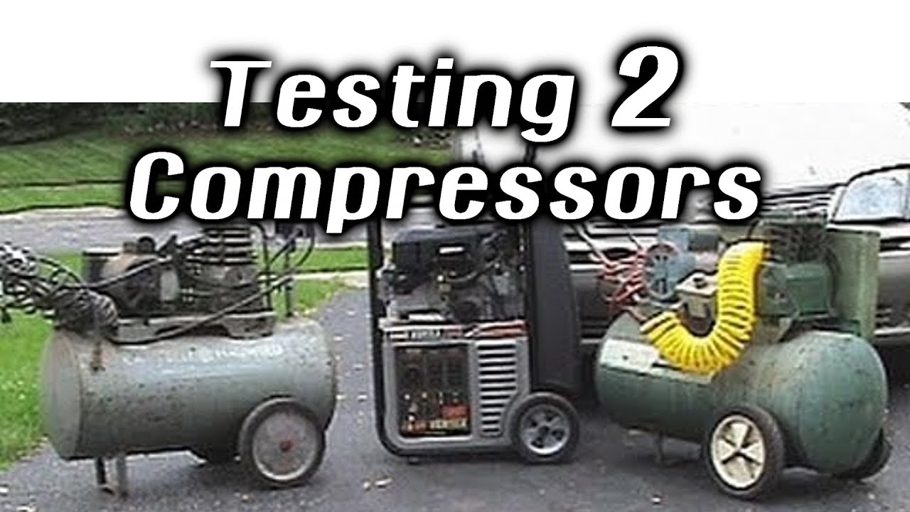 Testing Both Compressors on my Coleman Generator