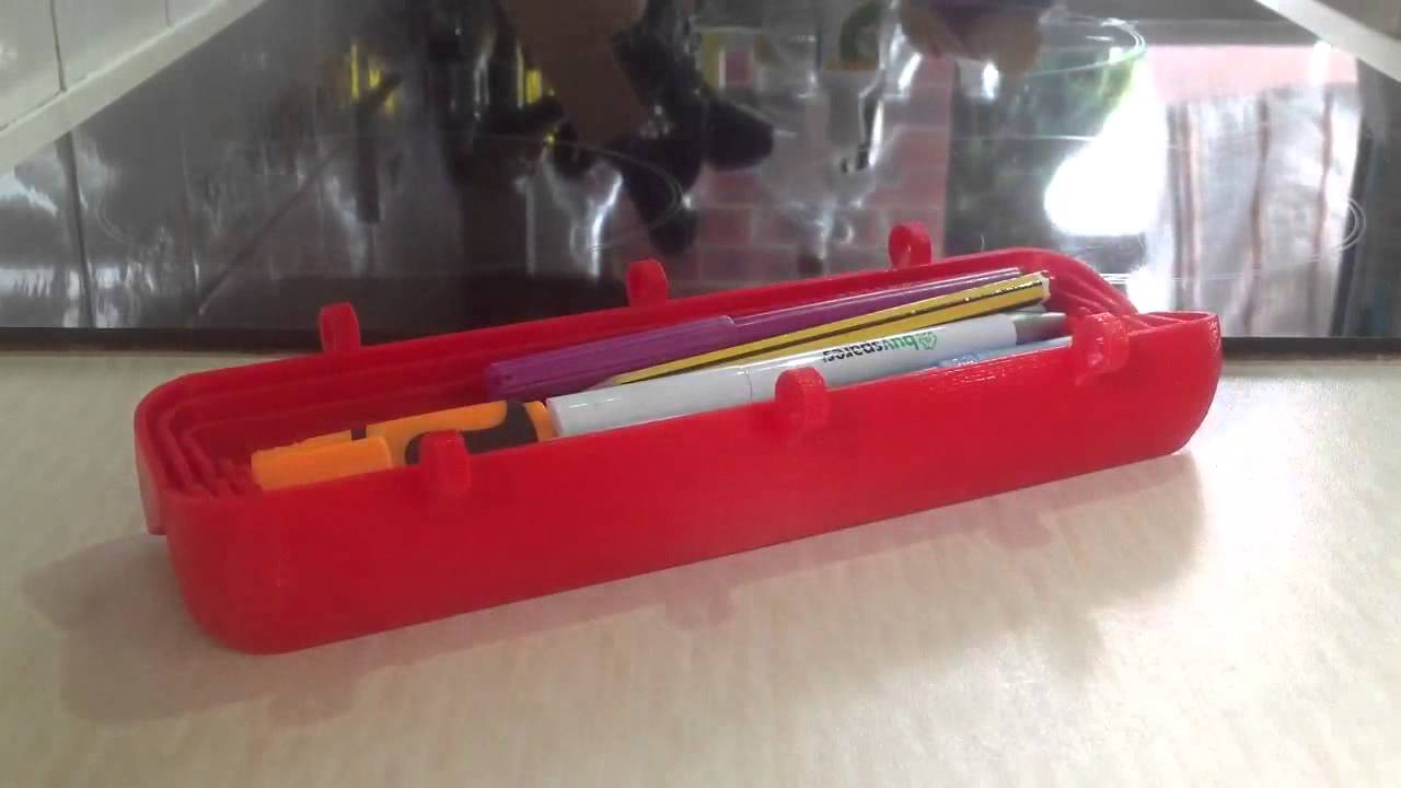 Nested Pencil Case - 3D Printed