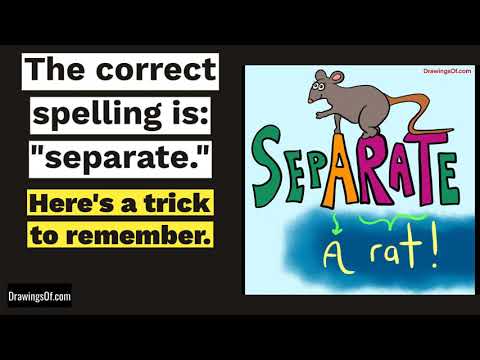 Seperate or Separate? Spelling Tricks to Remember...