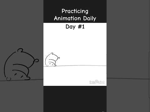 Practicing Animation Day #1 #art #animationart #animation #framebyframe #artist #practice