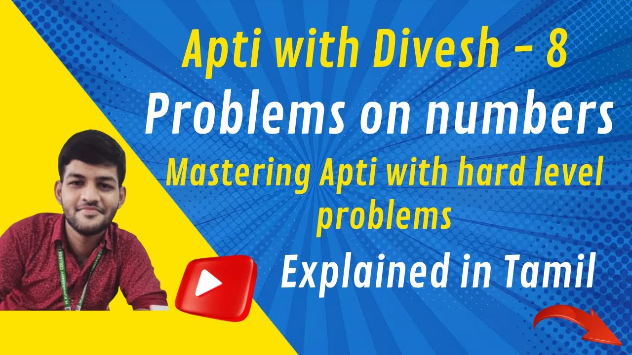 Cracking the Code: Hard-Level Number Problems | Apti with Divesh