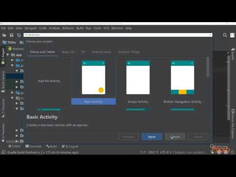 Learn Hands On Android Application Components Explore the Initial Project | packtpub com - Mind ...