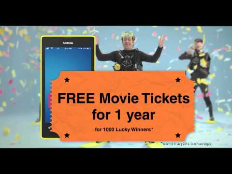 BookMyShow (Mobile app) Latest TV Offer ad. Mood Kiya. Book Kiya.