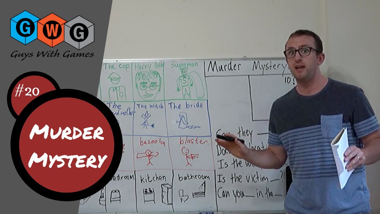 ESL games (GWG) #20 Murder Mystery