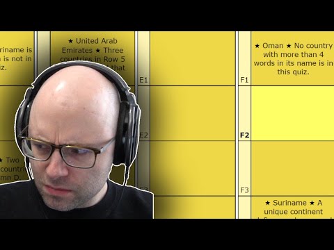 The hardest Geography quiz ever made (Sporcle)