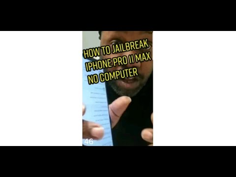 How to jailbreak iPhone Pro 11 Max No computer #ShortsShelf