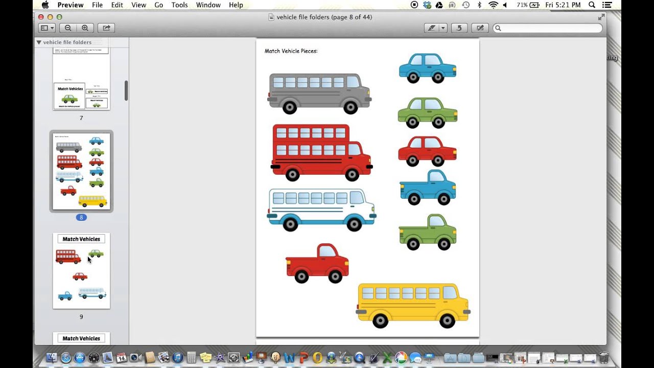 Product Preview -  Vehicle File Folders