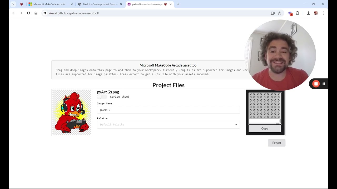 Lesson 1 Extras: How to Import Images To MakeCode Arcade