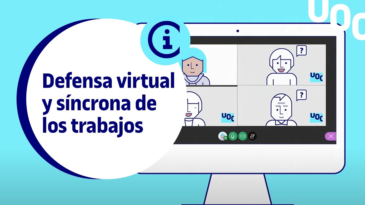 ¿Cómo es la defensa virtual y síncrona de los trabajos finales? | UOC