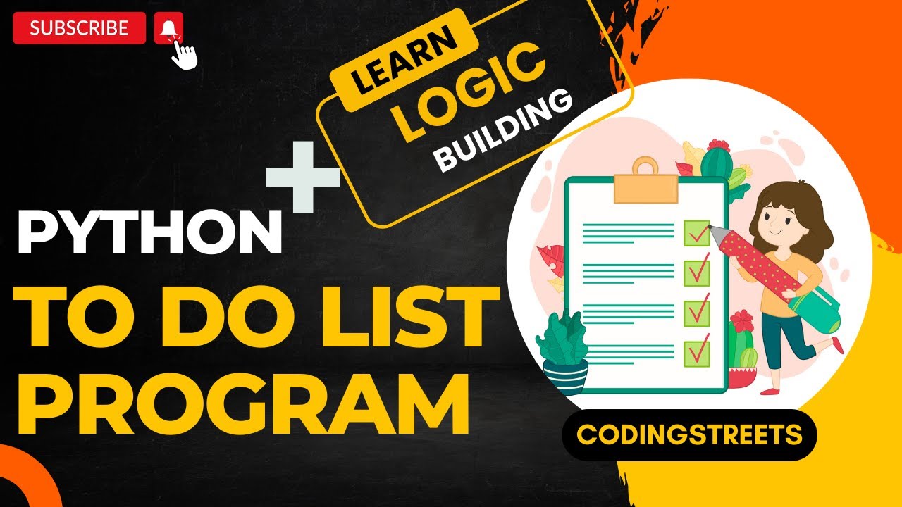 Python Beginner Project Build a To Do List Program Step by Step