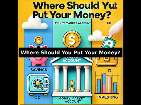 Savings Account vs CD vs Money Market vs Investing | Where Should You Keep Your Money in 2025?
