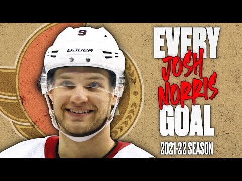 Every Josh Norris Goal From The 2021-22 NHL Season