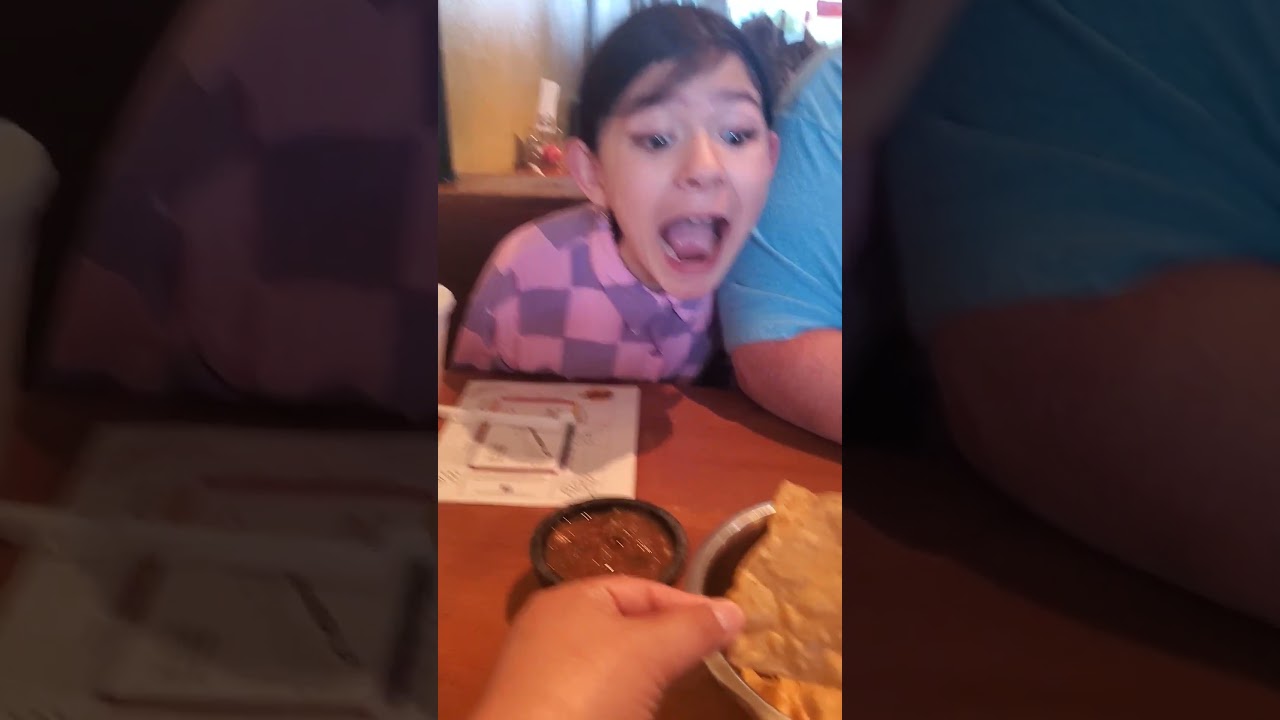 The biggest corn chips iv never seen 😳😳😱😱sals Mexican restaurant