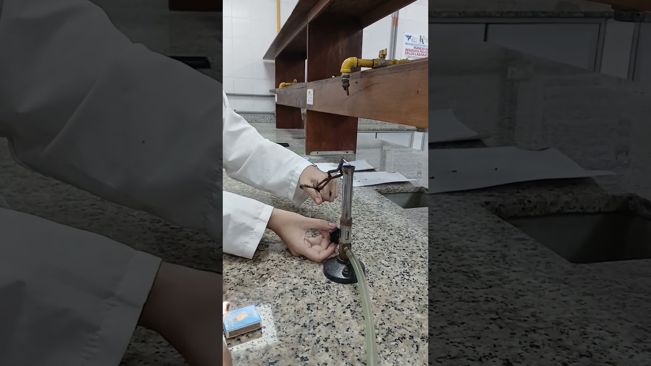 Uso del Mechero Bunsen