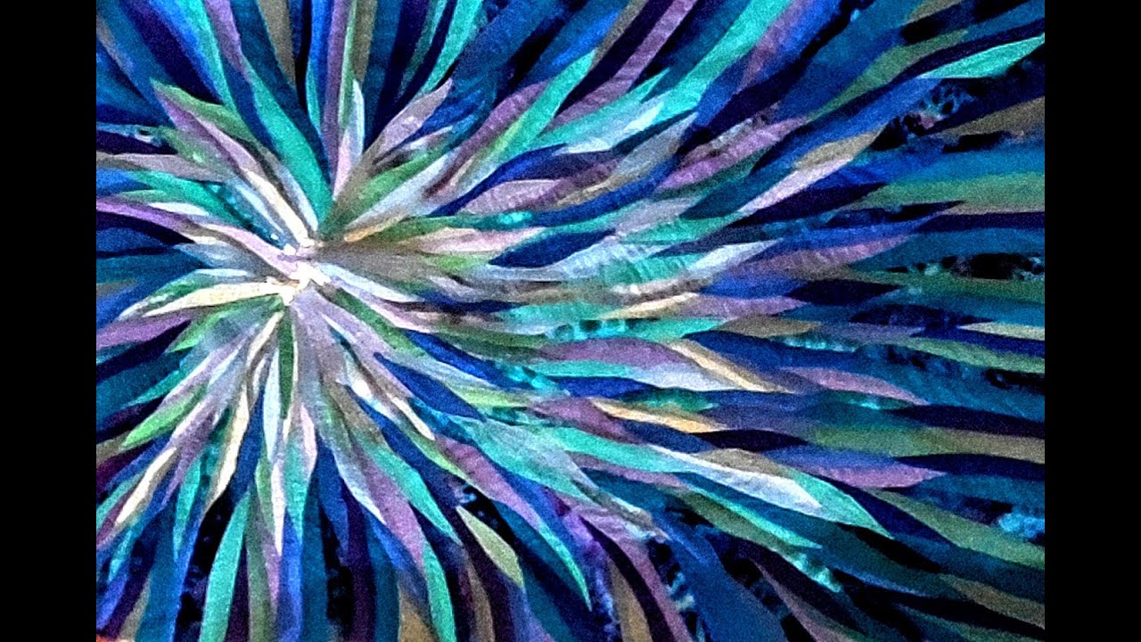 Wave Nova Star Art Quilt