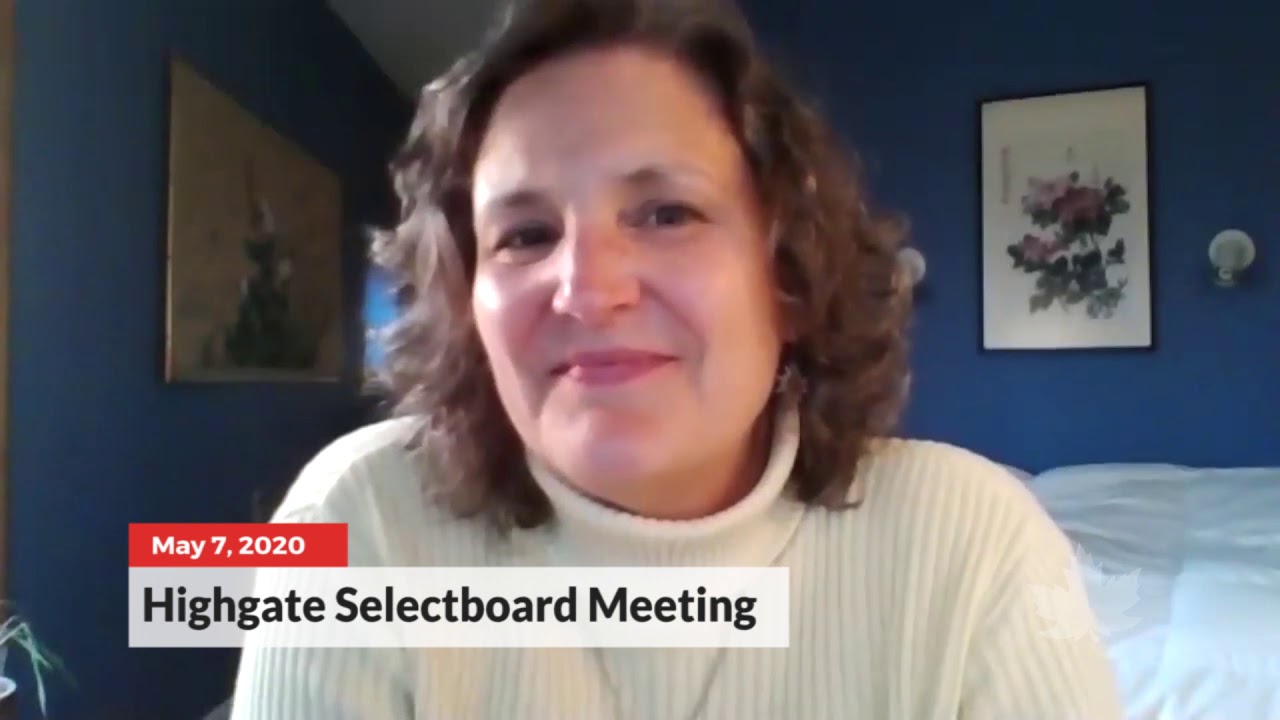 Highgate Selectboard | 05/07/2020
