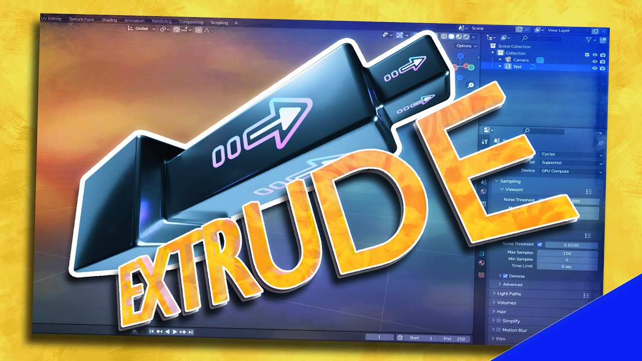 Everything About Extruding in BLENDER (Extrude)
