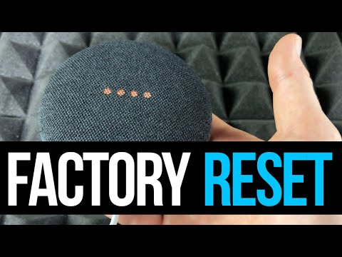 How to Factory Reset Google Nest Mini without using the app