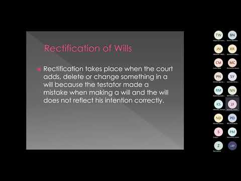 INTERPRETATION OF WILLS PVL2602 LAW OF SUCCESSION