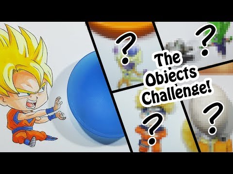 The OBJECT Challenge! Drawing Anime Characters With Real Life Objects ...