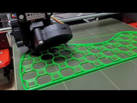 Printing 3D Honeycomb Pattern on Prusa MK3S+!