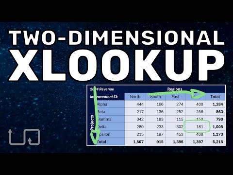 Use Excel's XLOOKUP to return a specific value or cumulative total from a grid with two criteria