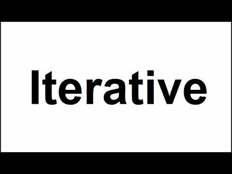 How to pronounce iterative||How to say iterative||iterative Pronunciation||ABDictionary