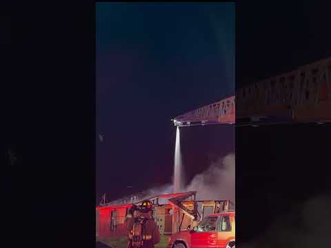 Apartment building destroyed after fire in Southeast Fresno, CA
