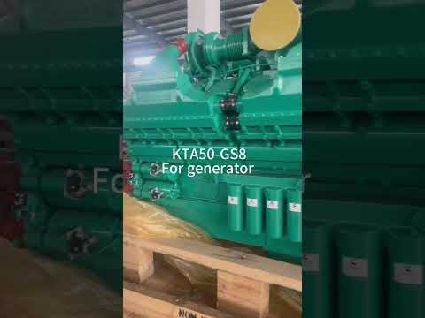 1200KW Cummins diesel engine for generator, KTA50-GS8 model.#cumminsgenerators #dieselgeneratorsets