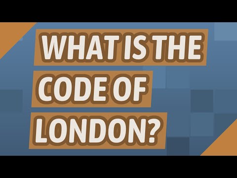 What is the code of London?