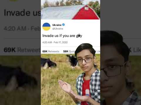 When #ukraine farmer use twitter against #russia for #ww3 #shorts #viral
