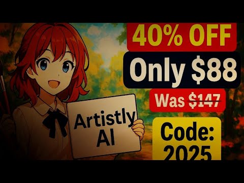 Exclusive Artistly AI Discount for Designers π¨ | 40% OFF + Free Bonus Inside!