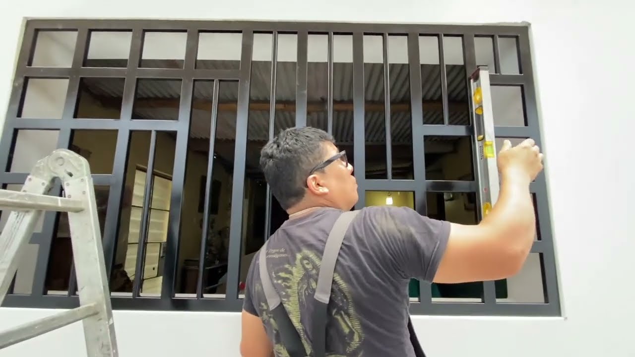 COMO INSTALAR PROTECTOR DE VENTANA MODERNA