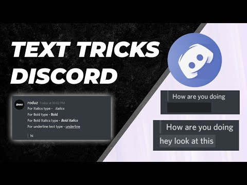 How to use Text Tricks Discord on your smartphone very easily | Text formatting syntax