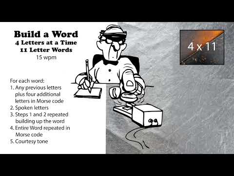 Build A Word - 4 Letters At A Time - 11-Letter Words - 15wpm