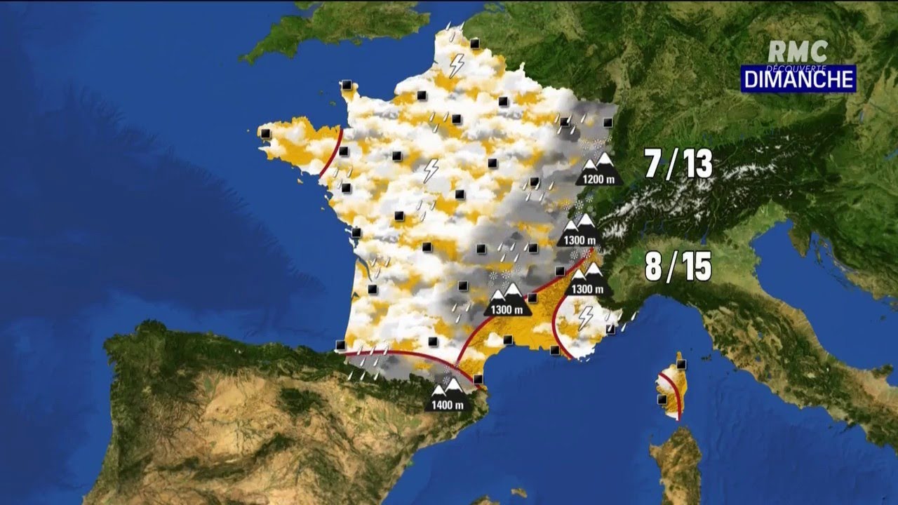 Les prévisions météo du weekend de Géraldine de MORI pour RMC