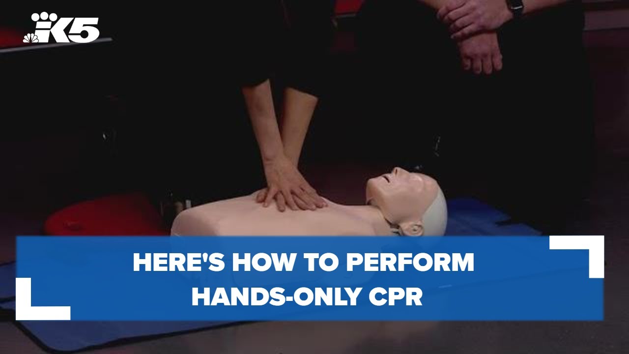 Here's how to perform hands-only CPR