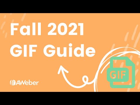 AWeber's 2021 Fall GIF Guide