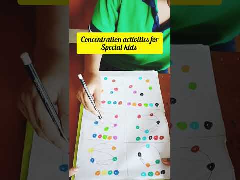 Visual Perception || Eye Hand Coordination in special kids #shorts