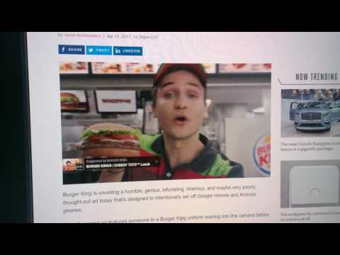 Google Blacklists Burger King's Trolling Ad - Softpedia
