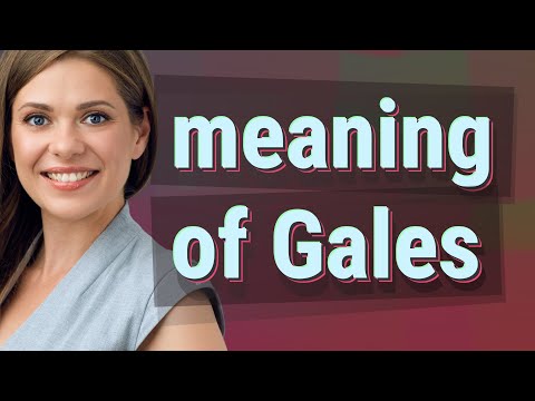 Gales | meaning of Gales