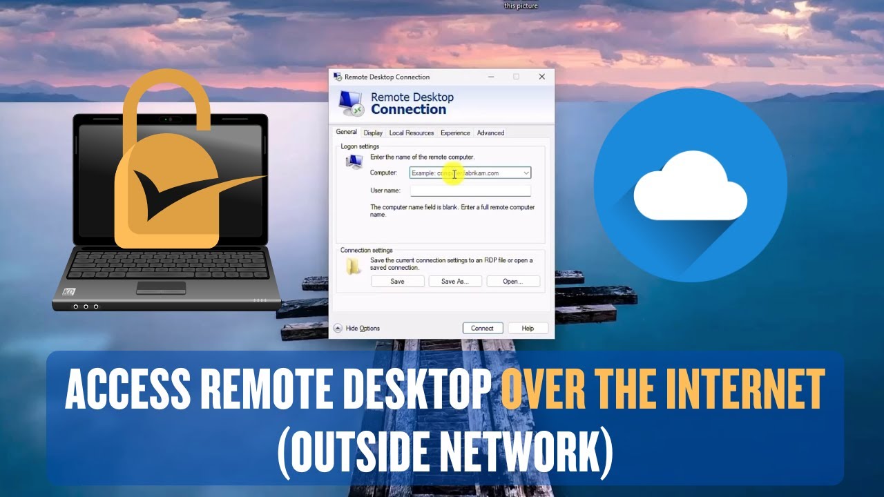 Access Remote Desktop Over the Internet (Outside Network) – Step-by-Step Guide!