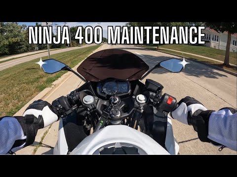 How To Keep A Motorcycle In PERFECT Condition | NINJA 400