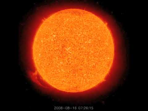 Giant 380,000 Km Solar Prominence