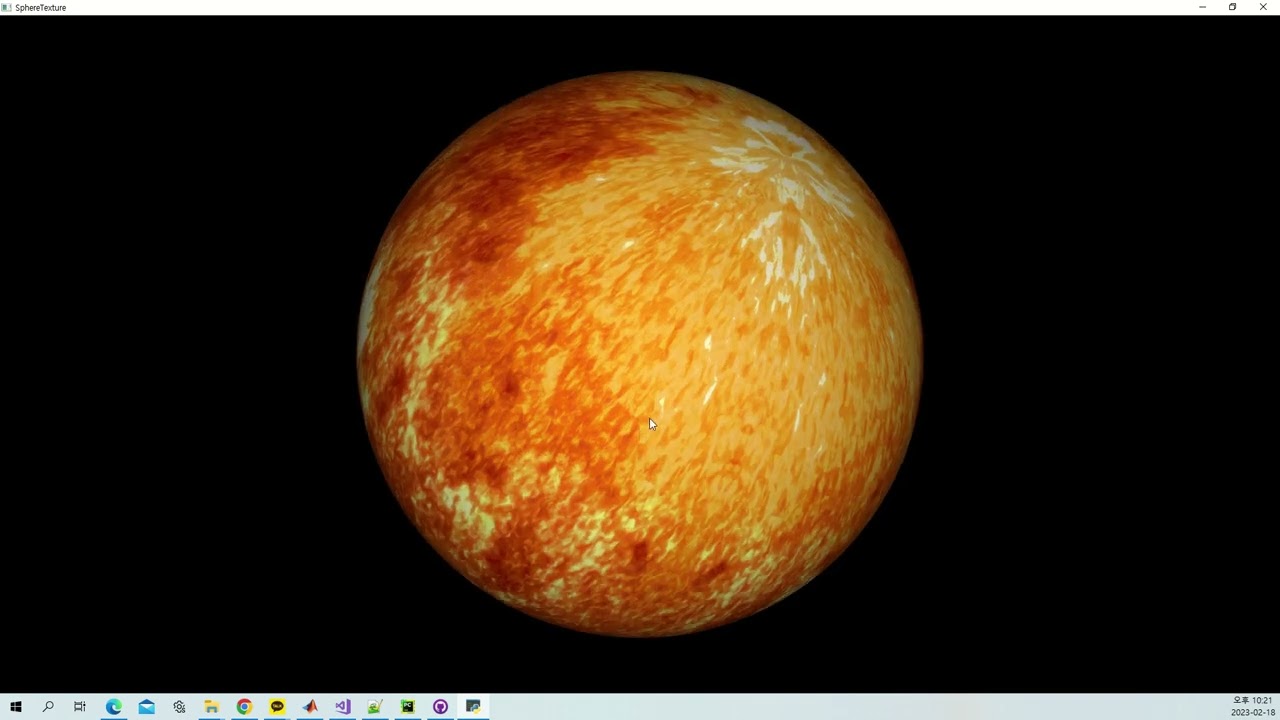 VTK Python Example - Sun